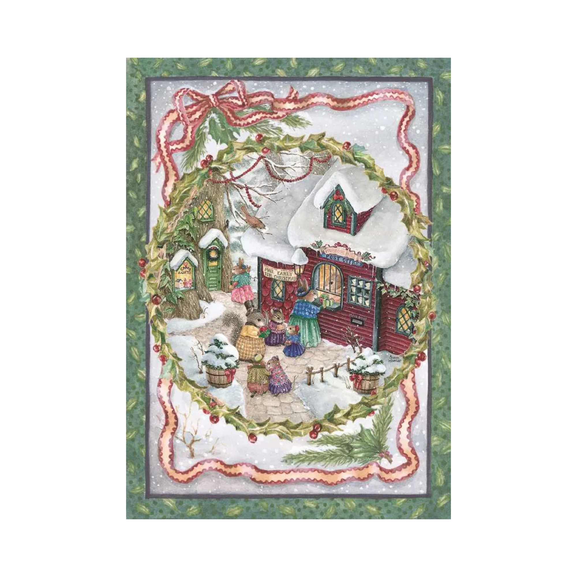 Card Holly Pond Hill - Post Office – Clover & Arrow