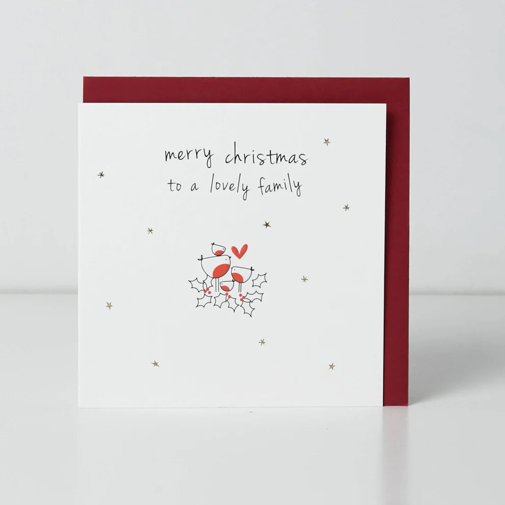 Card To a Lovely Family – Clover & Arrow