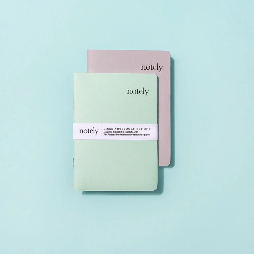 A6 Pocket Notebooks (Set of 2) – Clover & Arrow
