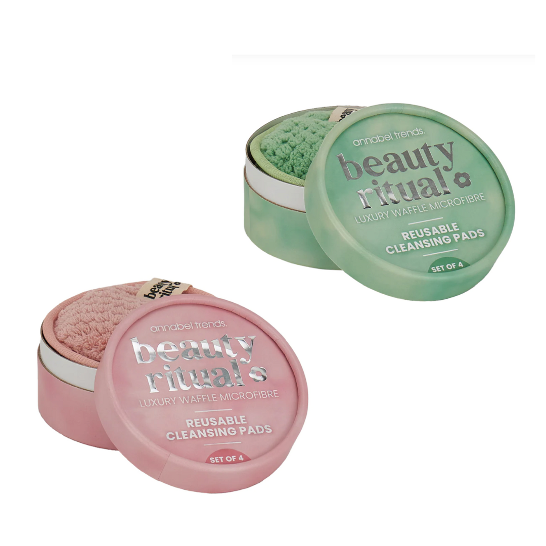 Luxury Waffle Cleansing Pads 4pc – Clover & Arrow